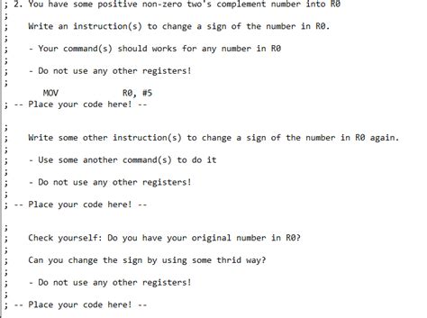 solved 2 you have some positive non zero two s complement
