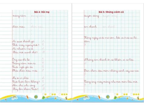 Book Round Li Writing Practice Notebook Grade 1 Semester 2 New Version 5 0 According To