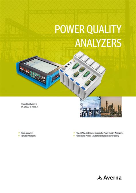 Pqa Multisystem Power Quality Monitoring Averna