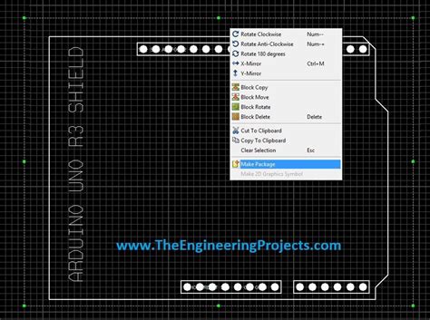 Arduino UNO PCB Design For Proteus ARES The Engineering Projects