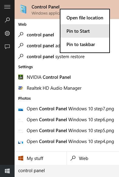 5 Ways To Open Control Panel In Windows 10 HeelpBook