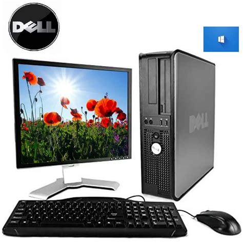PC Desktops All In Ones DELL OPTIPLEX SFF Core Duo GB RAM GB HDD INCH DELL