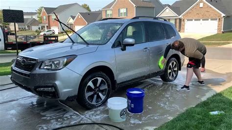 Subaru Forester DISASTER DETAIL Full Deep Cleaning YouTube