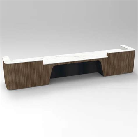 Objetos Bim ¡descarga Gratis Join Desk Wood Configuration 4 Bimobject