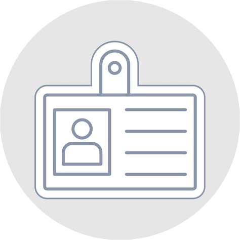 Id Card Line Sticker Multicolor Icon 37845101 Vector Art At Vecteezy