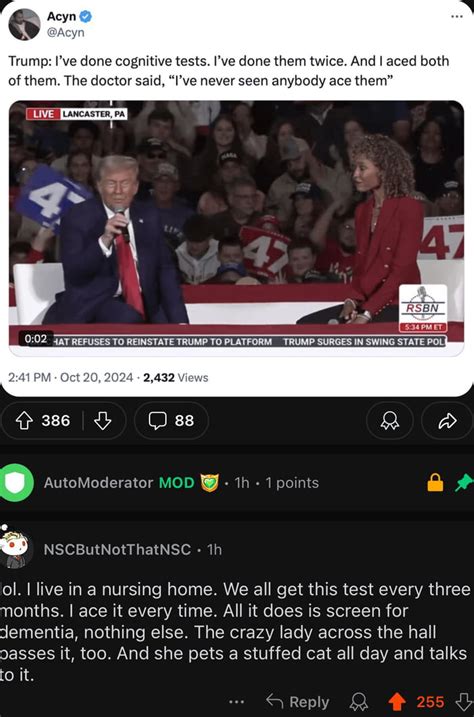 On Cognitive Testing… 9gag