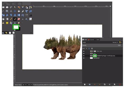 Incredible Double Exposure In GIMP Complete Step By Step Zakey Design