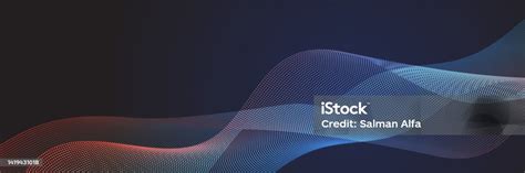 추상적인 진한 파란 검은 물결 흐르는 배너 배경 디자인 벡터 일러스트레이션 흐르는 입자 파동 동적 모션 스트림 디지털 기술 곡선 0명에 대한 스톡 벡터 아트 및 기타 이미지