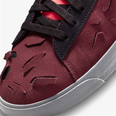 Nike X Acronym Blazer Low Maroon Lemon And Black End Launches