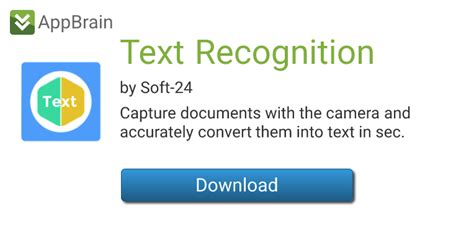 text recognition for android free app download