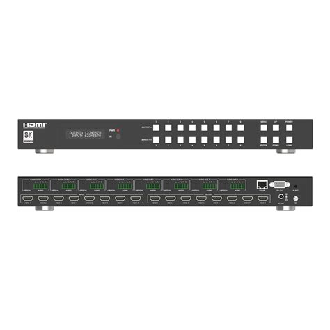 Hdmi Matrix 8k 4x4 8x8 Hdmi 2 1 48gbps 8k60hz 4 2 0 12bit Buy 4x4