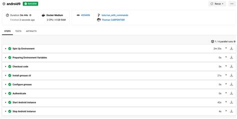 Circleci Automated Tests Genymotion Saas Genymotion Android Emulator