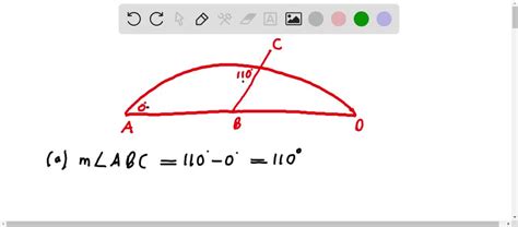 SOLVED A What Is The Size Of Angle ABC B Use Your Answer To Part A To Work Out The Size Of