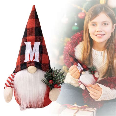 Hanging Easter Decorations For The Home Christmas Plush Gnome Desktop Ornments Winter New Warm