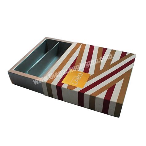 Custom Slide Open Boxes Partition Gift Box With Drawer Divider
