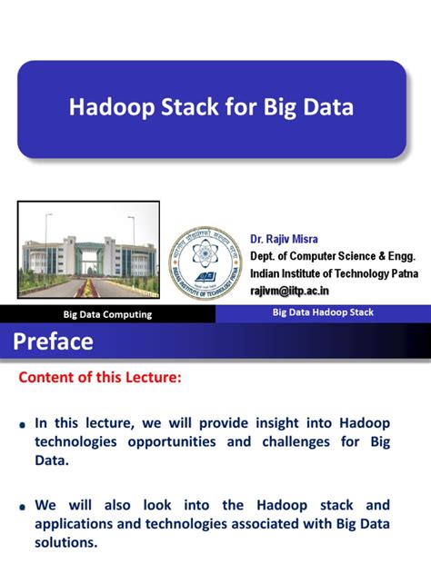Big Data Hadoop Stack Pdf Apache Hadoop Apache Spark