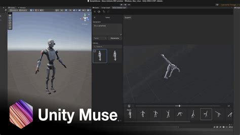 unity muse の全機能がエディターで利用可能に！さらにmuse chat、animate、behaviorがアップデート！ cginterest