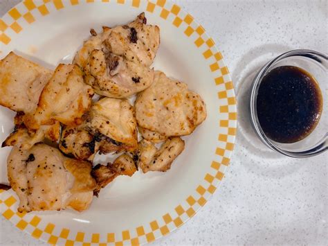 초간단 닭고기 소금구이와 데리야끼소스 만들기