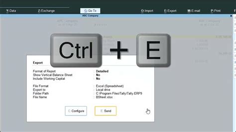 export your balance sheet in excel in tally prime computerexcelsolution