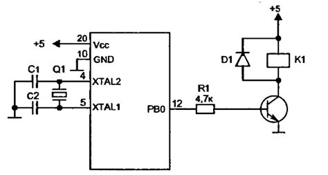 Drive Relay With Avr Microcontroller Do It Easy With Scienceprog