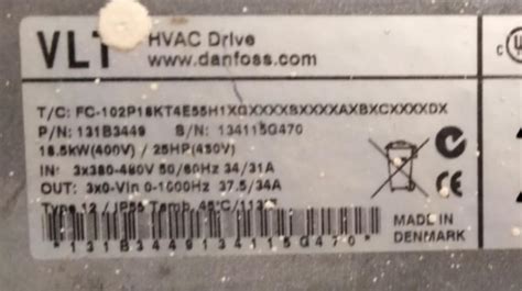 Danfoss Vsd Variable Speed Drive Everything Else On Carousell