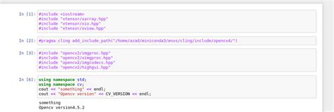 Using Third Party Libraries · Issue 87 · Jupyter Xeusxeus Cling · Github