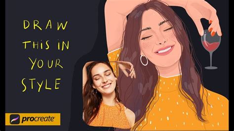 How To Draw Portraits Using Procreate Tutorial