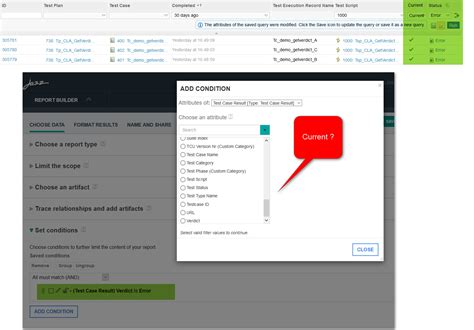 Rqm Report Builder Current Test Result Jazz Forum