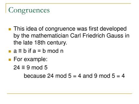 Ppt Modular Arithmetic Powerpoint Presentation Free Download Id