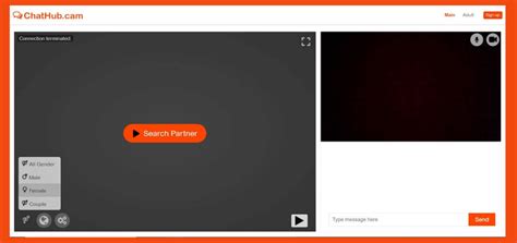 Start Chathub Chat Gender Filter Chathub