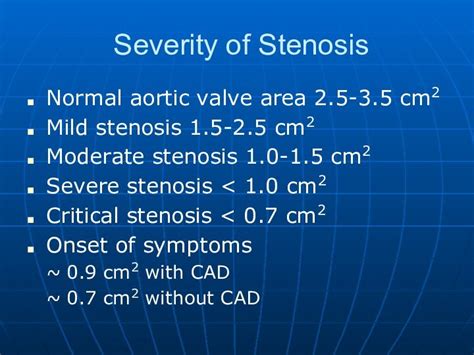 Aortic Stenosis