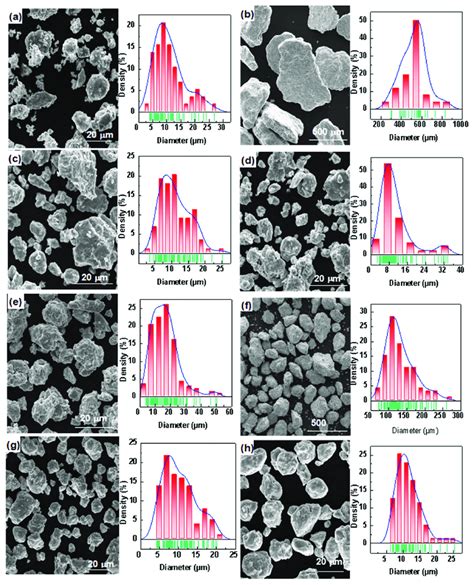 Microstructure Morphology And Particle Size Distribution Of