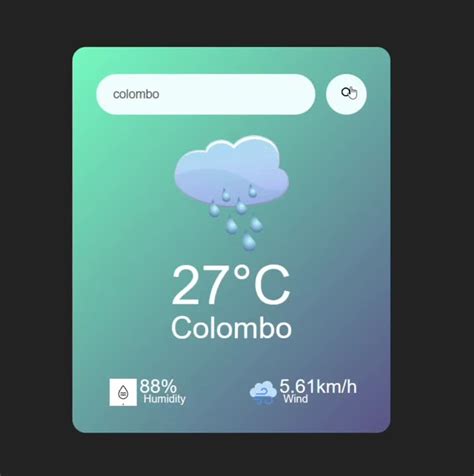 Video Vihanga Nilusha On Linkedin Weatherapp Webdevelopment