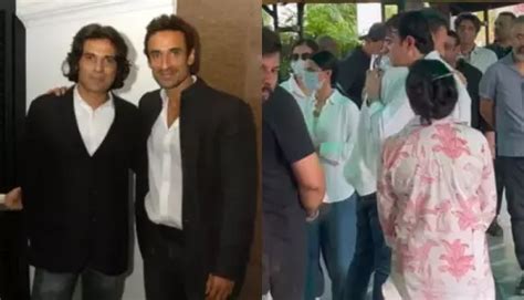 Rahul Dev Performs Mukul Devs Last Rites In Delhi Heartbreaking Funeral Visuals Go Viral