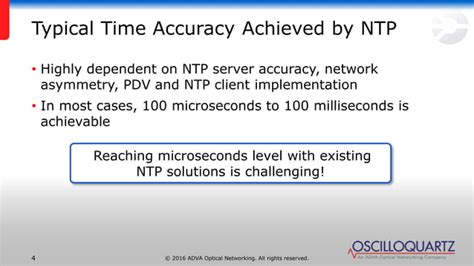 Methods For Improving NTP PPT