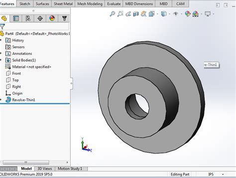 Solidworks Exercises Step By Step Procedure Ourengineeringlabs
