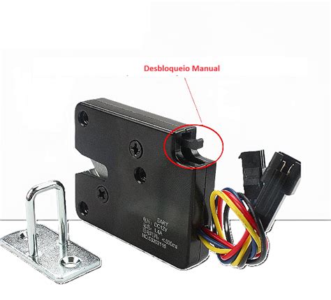 Fechadura Eletrônica 12v Sary Com Detecção De Abertura Fermarc Robótica
