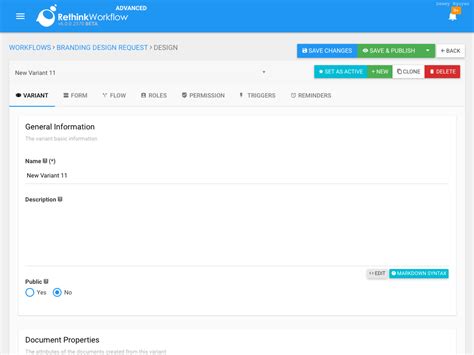 Rethink Workflow Support Workflow Revisions