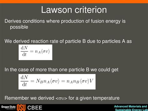 Ppt A Few Comments About Fusion Powerpoint Presentation Free
