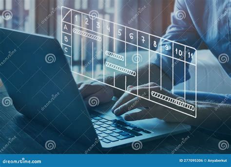 Concept Of Gantt Chart With Task Completion Royalty Free Stock Image 23921380
