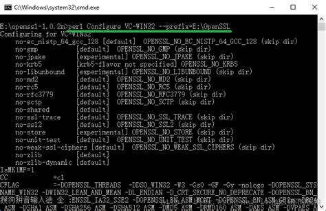 Windows 下编译 Openssl51cto博客openssl交叉编译 Windows 下编译 Openssl51cto博客openssl交叉编译