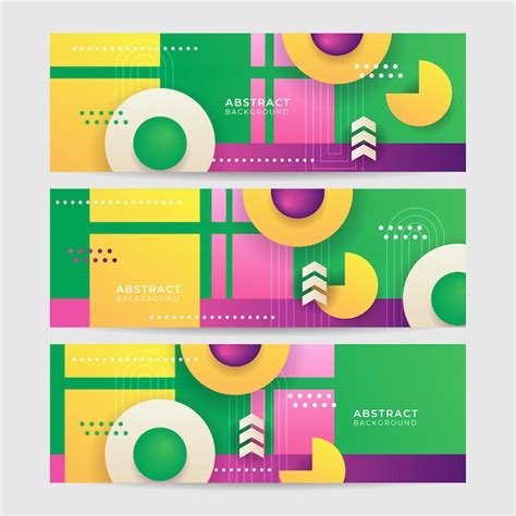 현대 다채로운 기하학적 추상 배너 배경 비즈니스 또는 기술 프레 젠 테이 션 디자인 서식 파일 브로셔 또는 전단지 패턴 또는