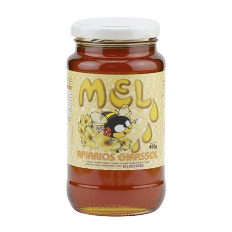 Mel Puro Pote 450gr Apiários Girassol