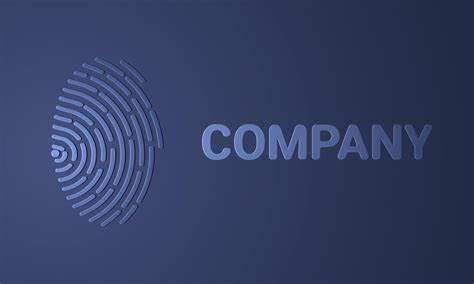 Premium Vector Vector Illustration Of Security Fingerprint