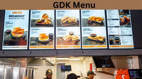 Gdk Menu Full Guide To Uk Locations Reviews And Dishes