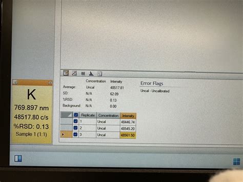 Uncal For Concentration Of Measured Elements On Mp Aes Forum Atomic Spectroscopy Agilent