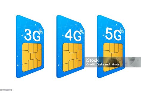 3g 4g 5g Sim 카드 이동 통신 기술 기호입니다 벡터 그림입니다 5g에 대한 스톡 벡터 아트 및 기타 이미지 5g Sim 카드 스마트폰 Istock