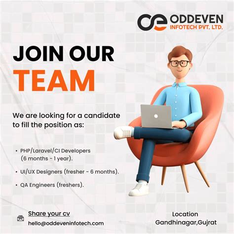 oddeven infotech pvt ltd on linkedin hiring jobopening techjobs