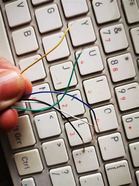 Unusual Usb Keyboard Wiring Repair Needed Electrical Engineering Stack Exchange
