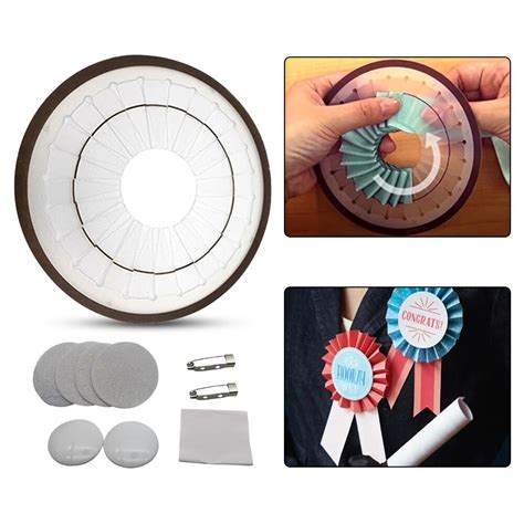 Diy Rosette Maker Handmade Ribbon Flower Decor Pat Vicedeal